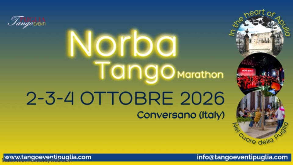 NORBA TANGO MARATHON 2026 - [TMD] Tango Marathon Directory